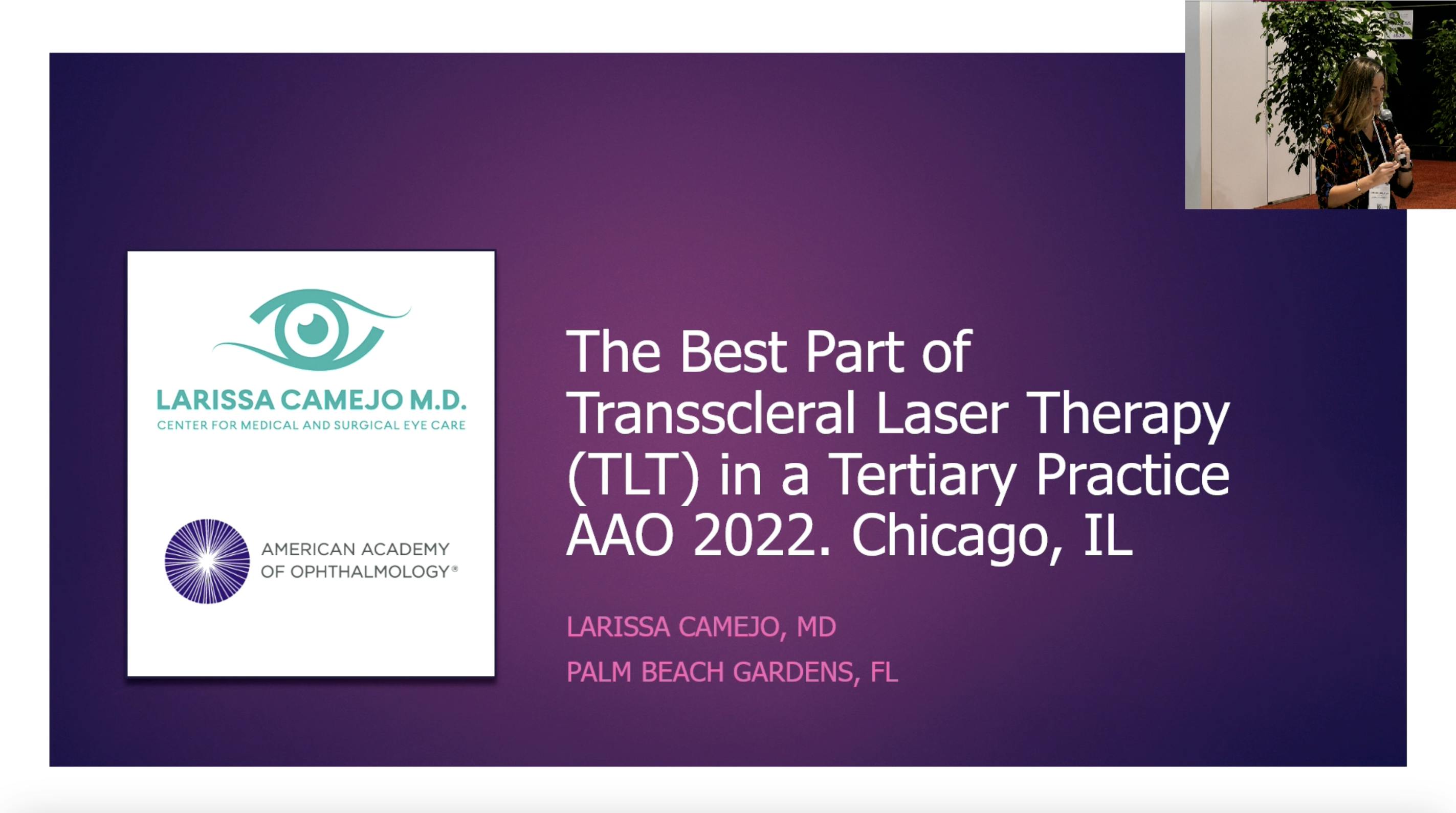 The Best Part of MicroPulse TLT in a Tertiary Practice - Eyetube